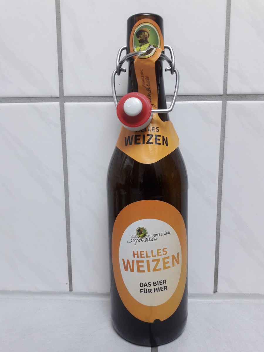 Stefansbräu Helles Weizen – Juli's Bierblog