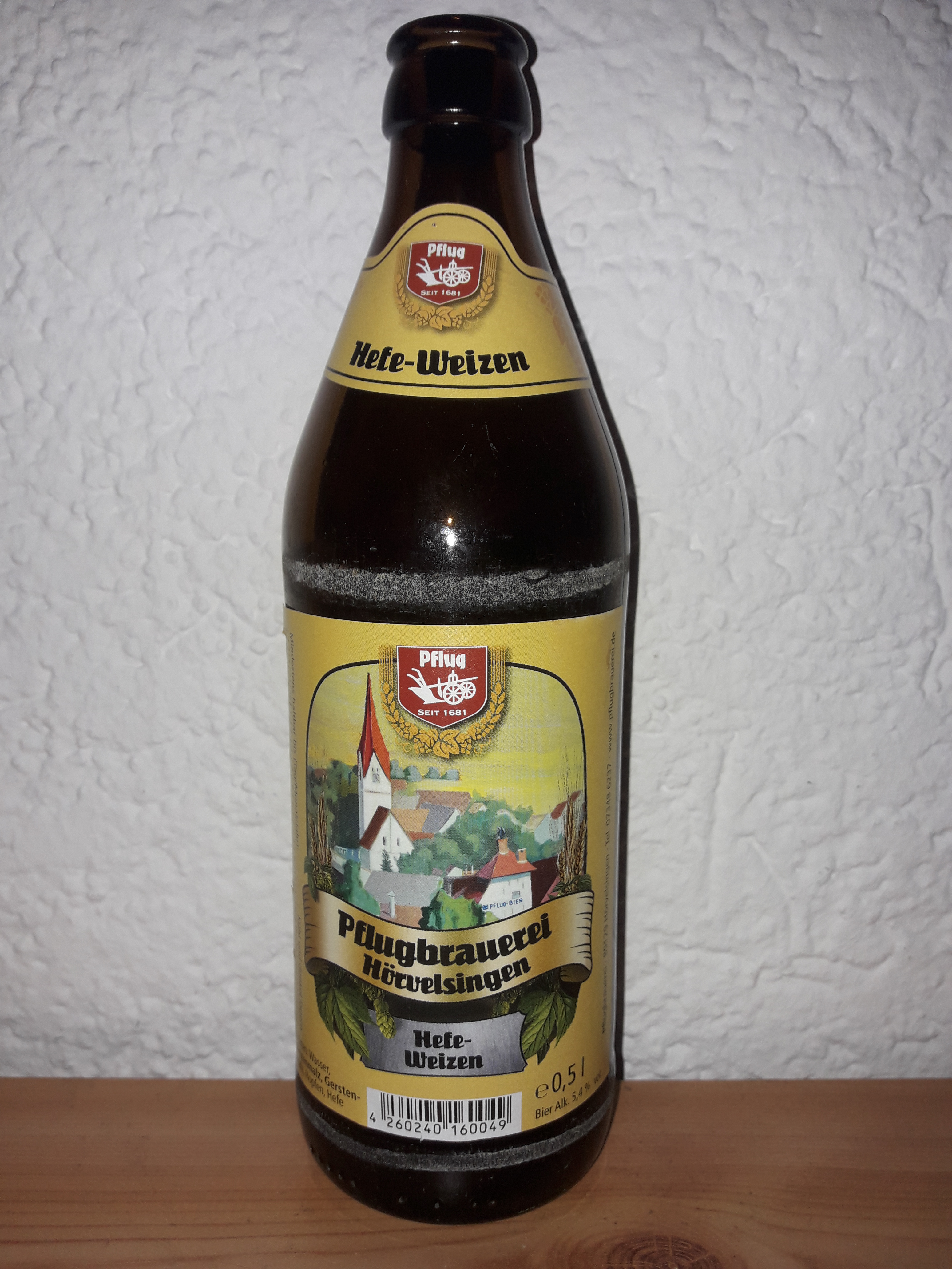 Pflugbrauerei Hefeweizen – Juli's Bierblog