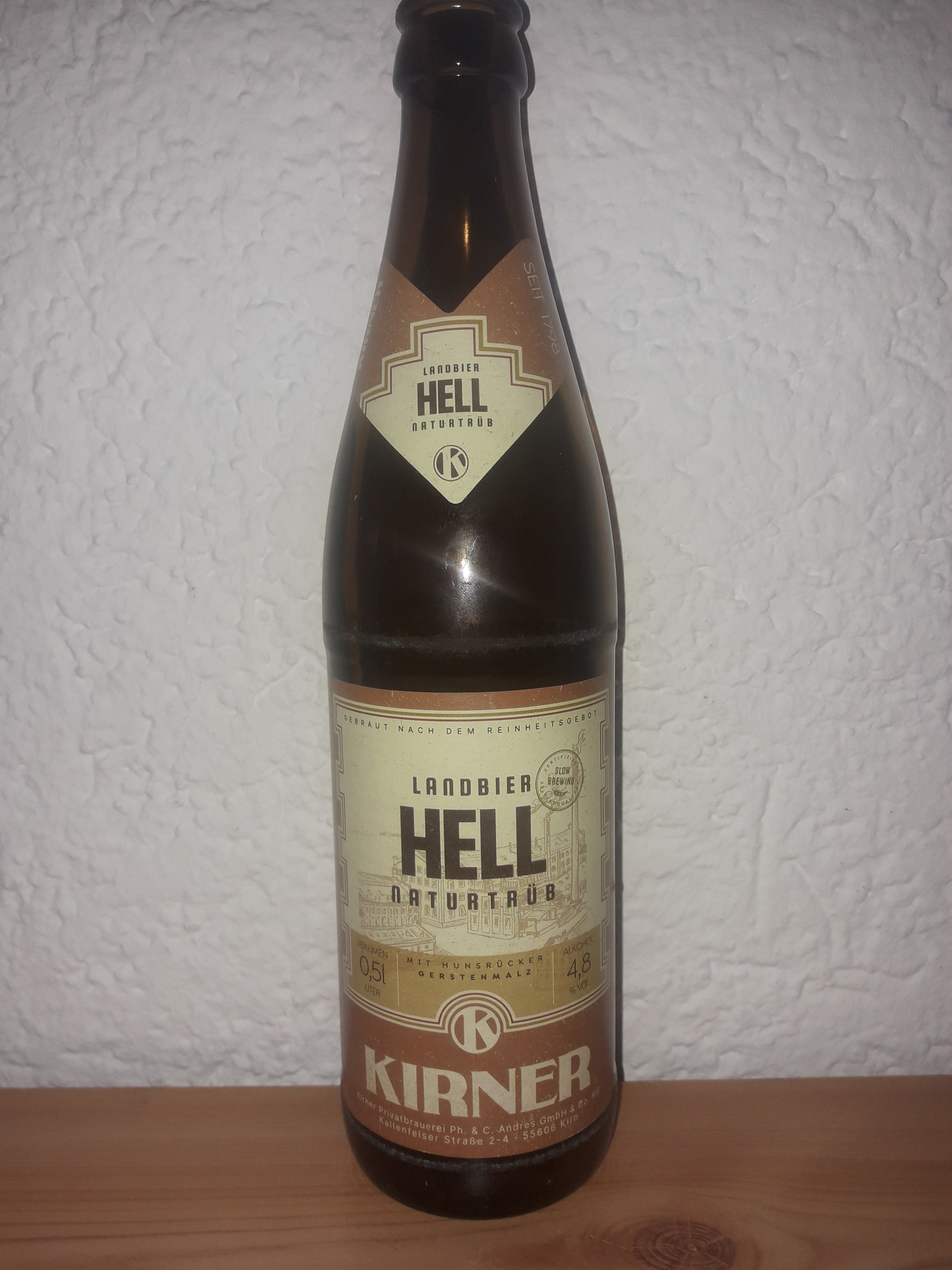 Kirner Landbier Hell – Juli's Bierblog