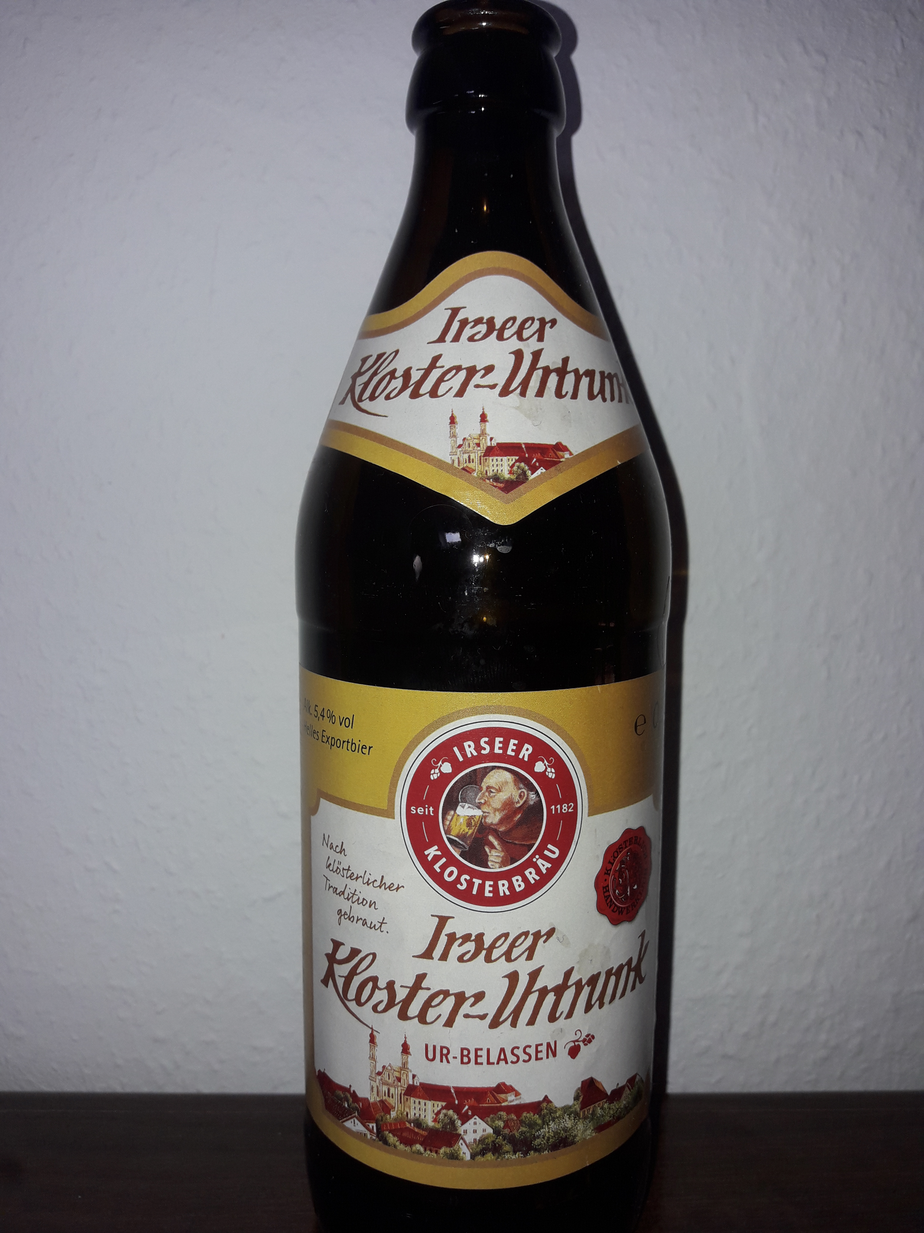 Irseer Kloster Urtrunk – Juli's Bierblog
