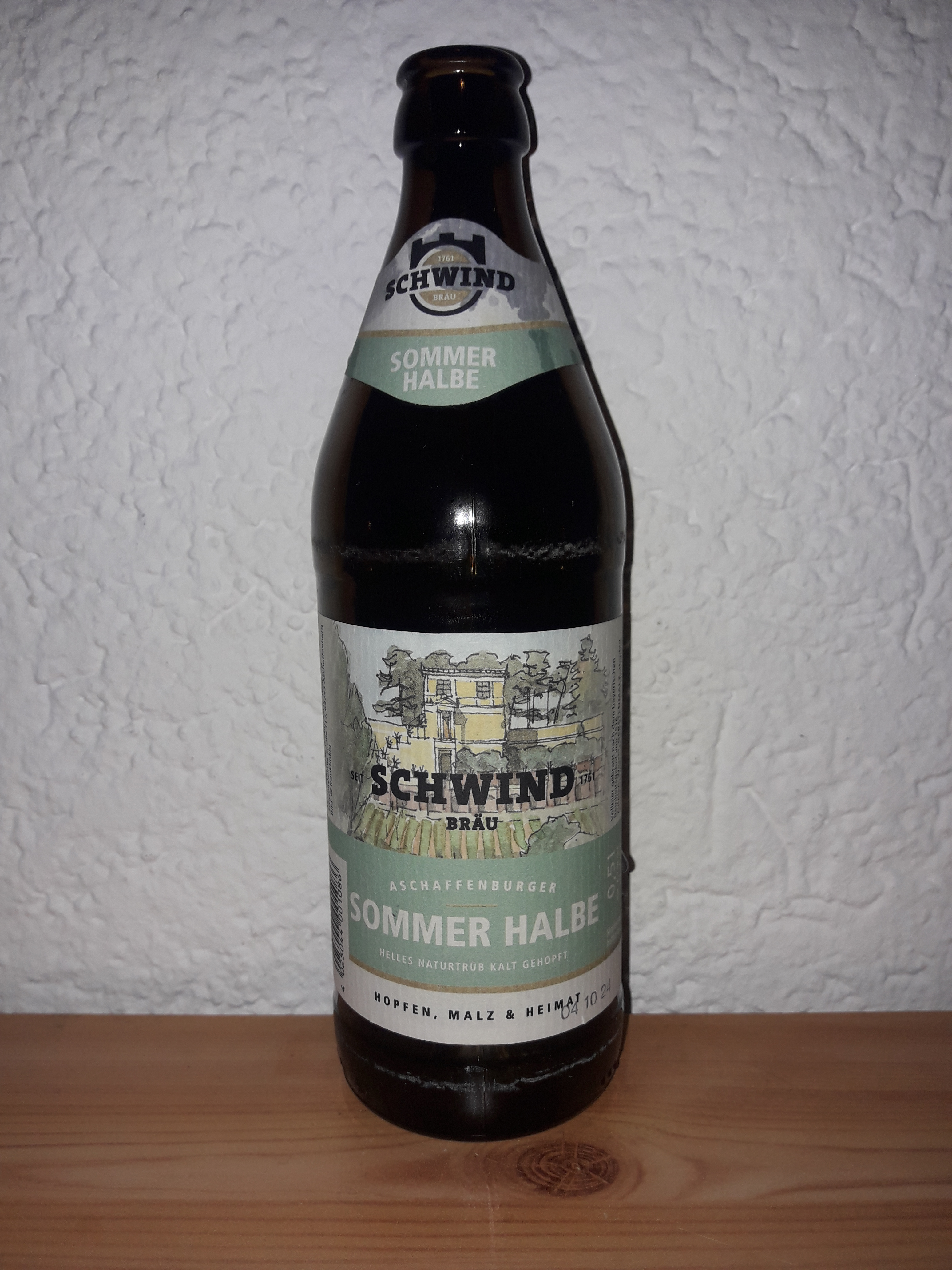 Schwind Sommer Halbe – Juli's Bierblog