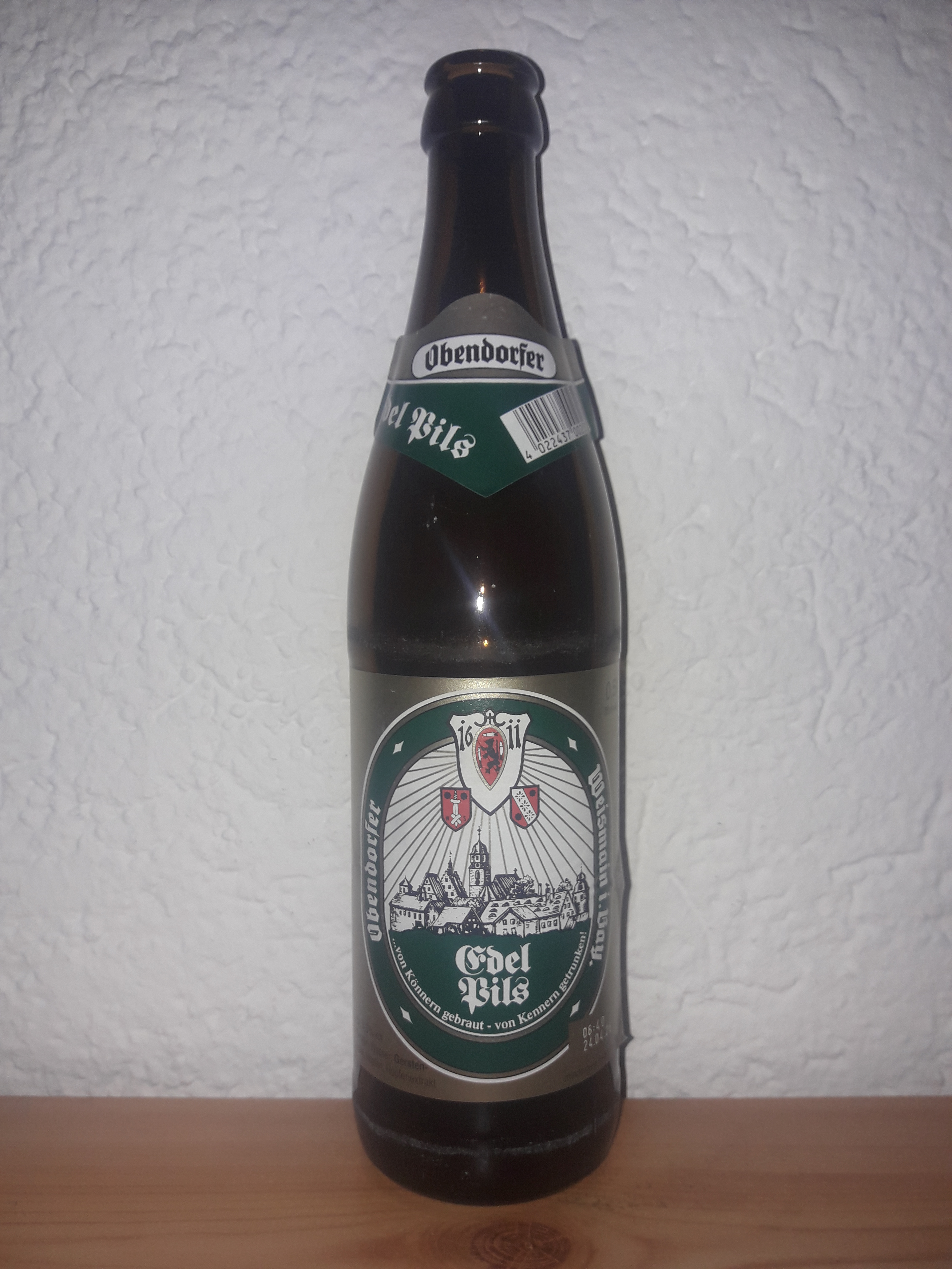 Obendorfer Edel Pils – Juli's Bierblog